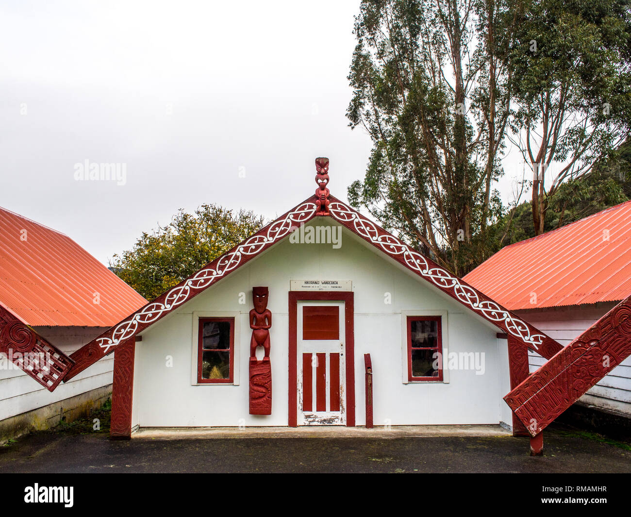 Maori marae wharenui hi-res stock photography and images - Alamy