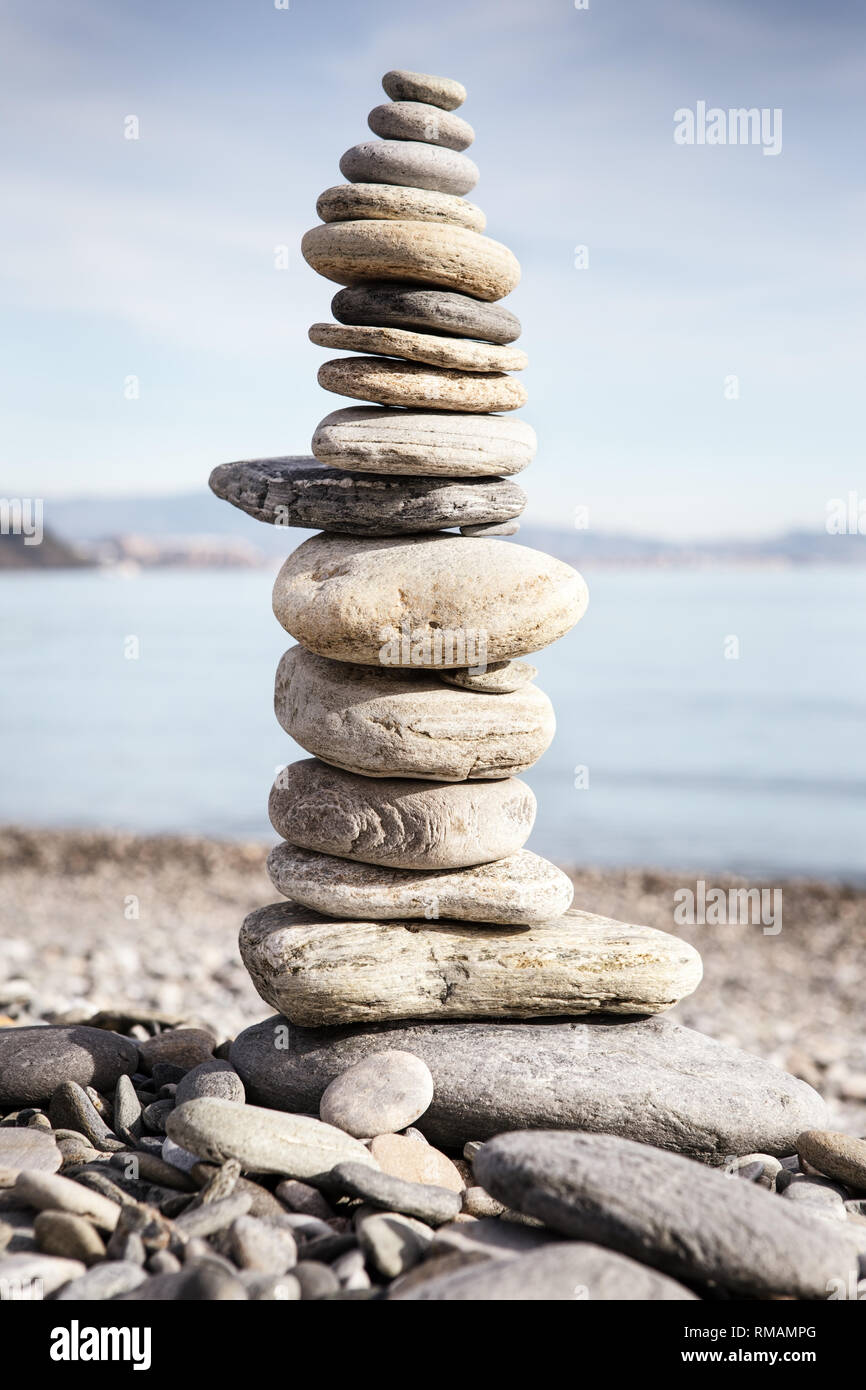Naturally balanced stones hi-res stock photography and images - Alamy