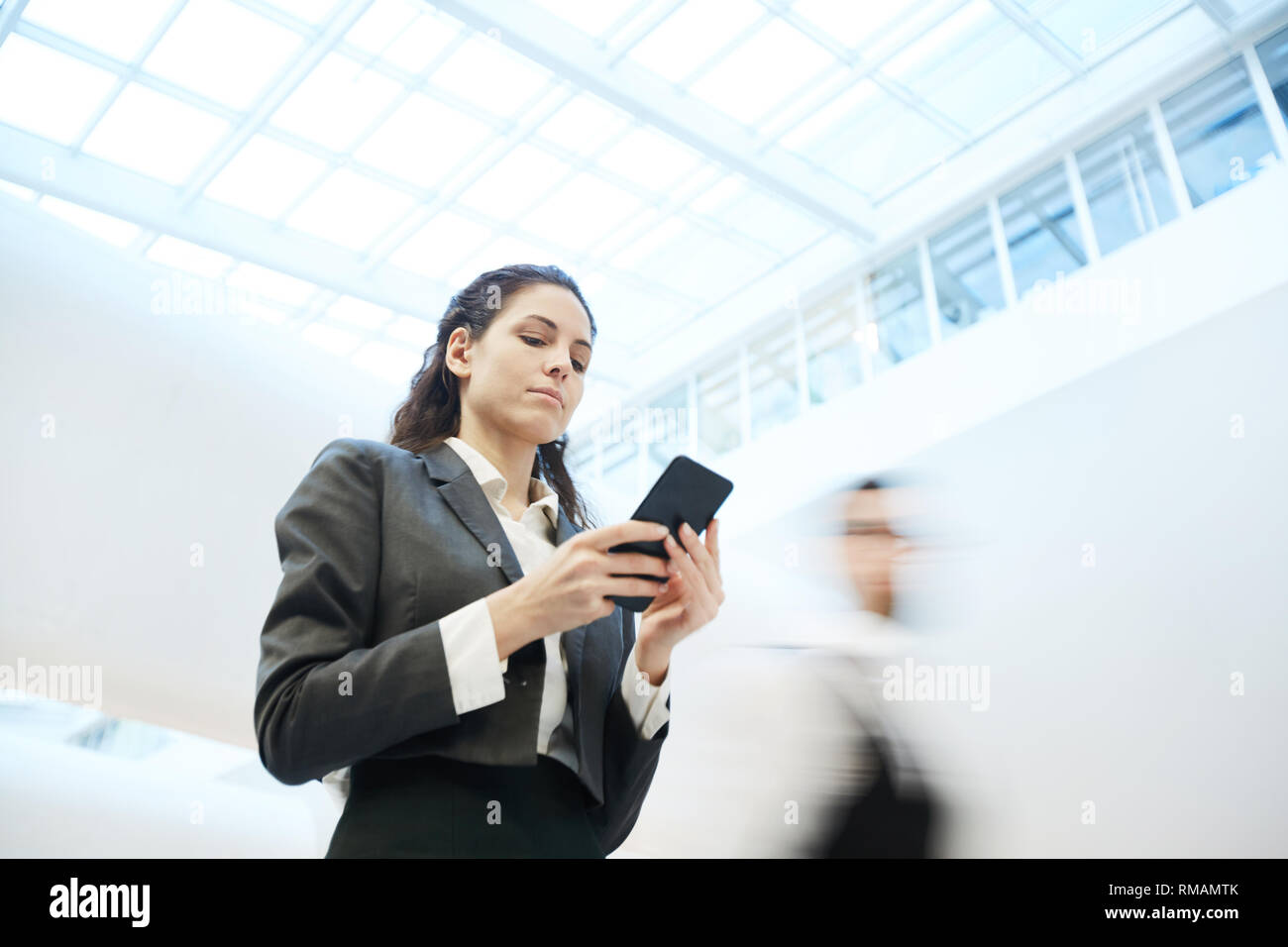 Thinking over message Stock Photo - Alamy
