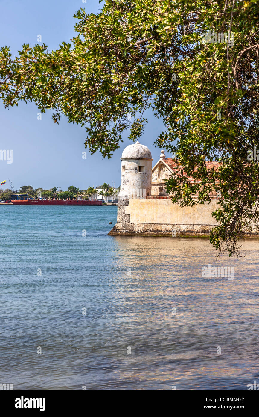 Fuerte San Sebastián del Pastelillo, Barrio Manga, Cartagena de Indias ...