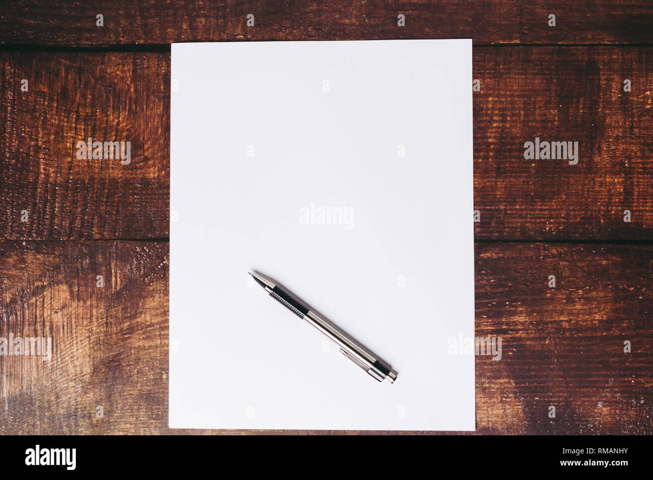 pen and paper Stock Photo - Alamy