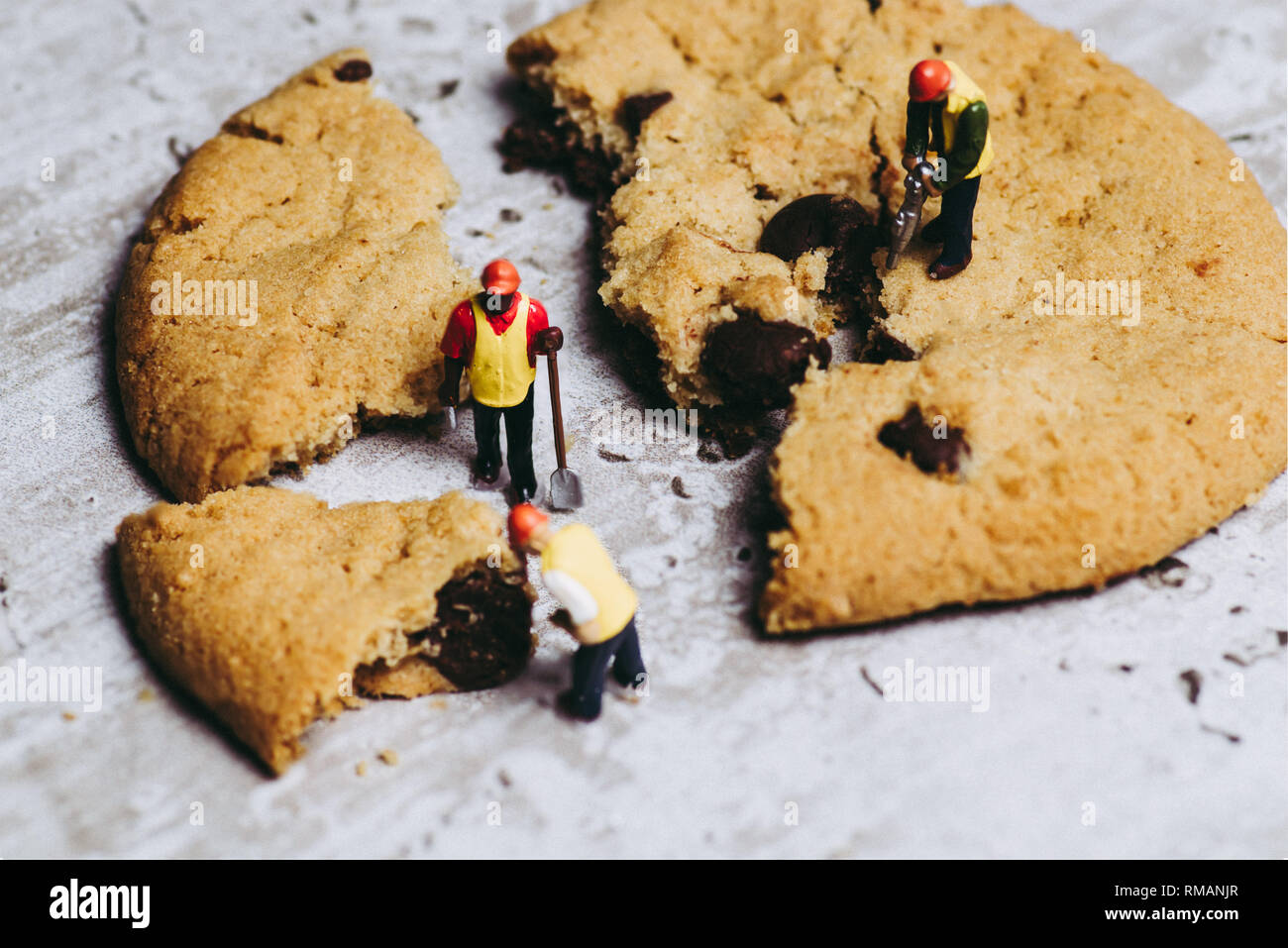men and cookie Stock Photo - Alamy