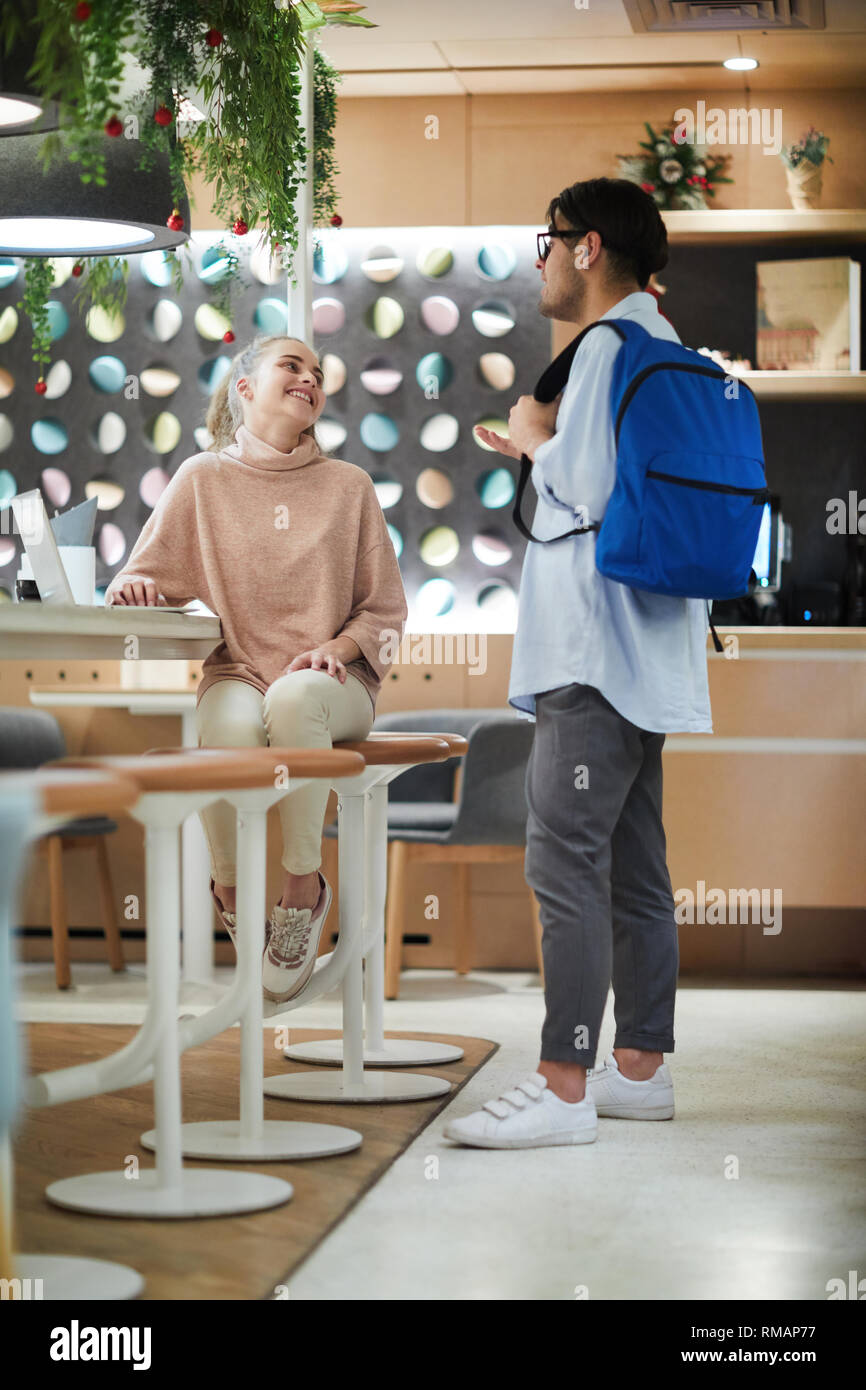 Break between classes Stock Photo - Alamy