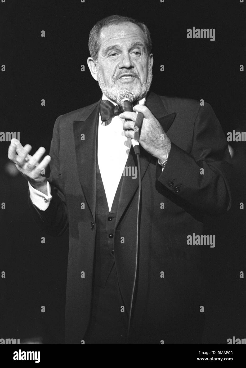 Comedian Alan King, known for his biting wit and often angry humorous ...