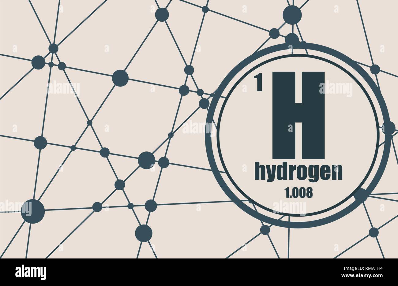 Hydrogen chemical element Stock Vector Image & Art - Alamy