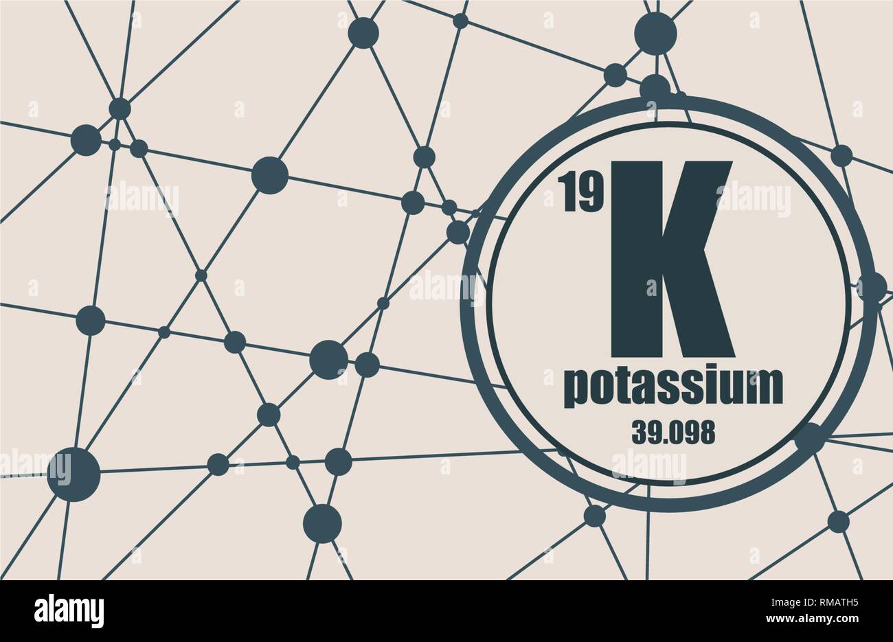 Potassium chemical element Stock Vector Image & Art - Alamy
