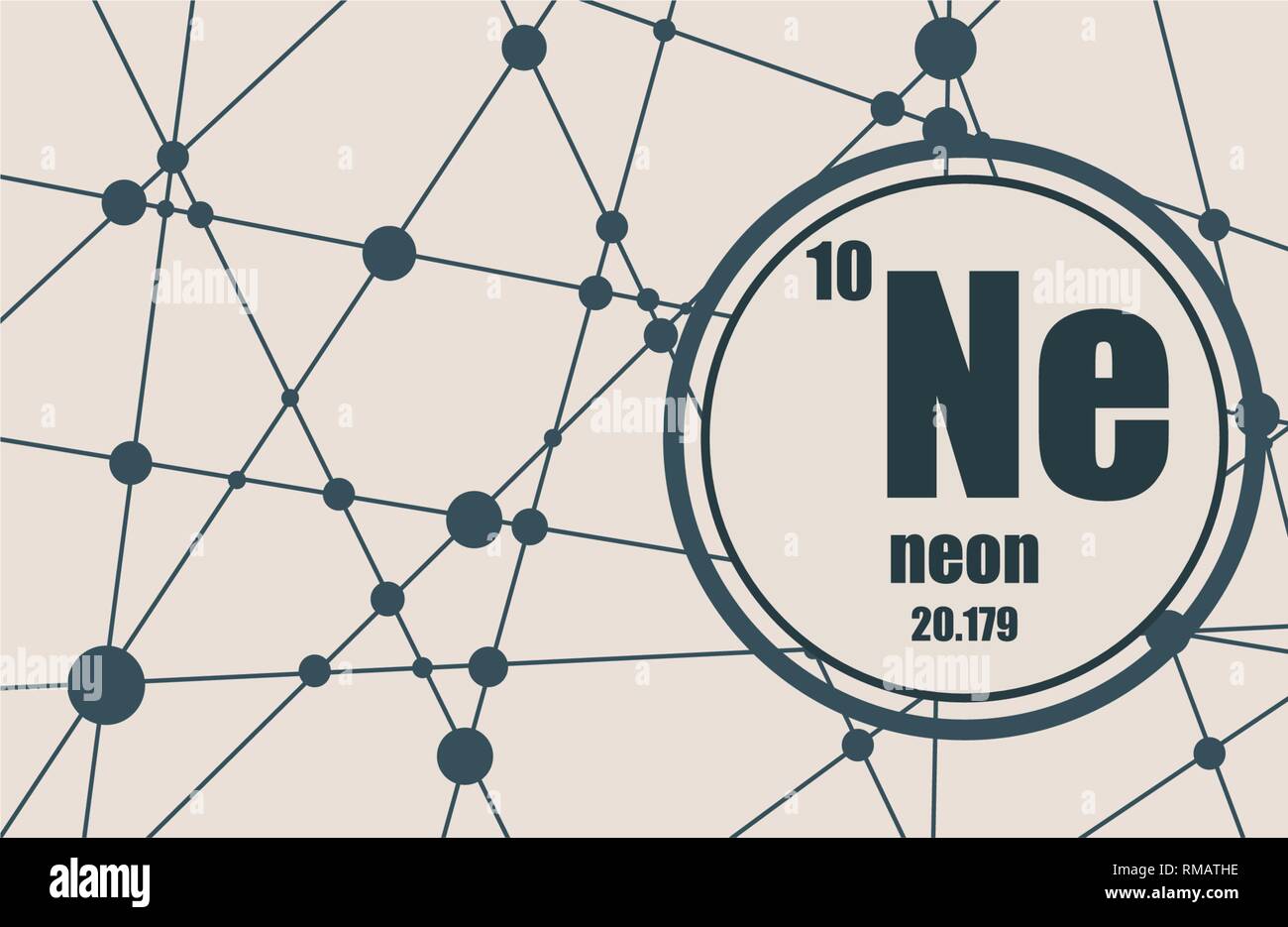 Neon chemical element Stock Vector Image & Art - Alamy