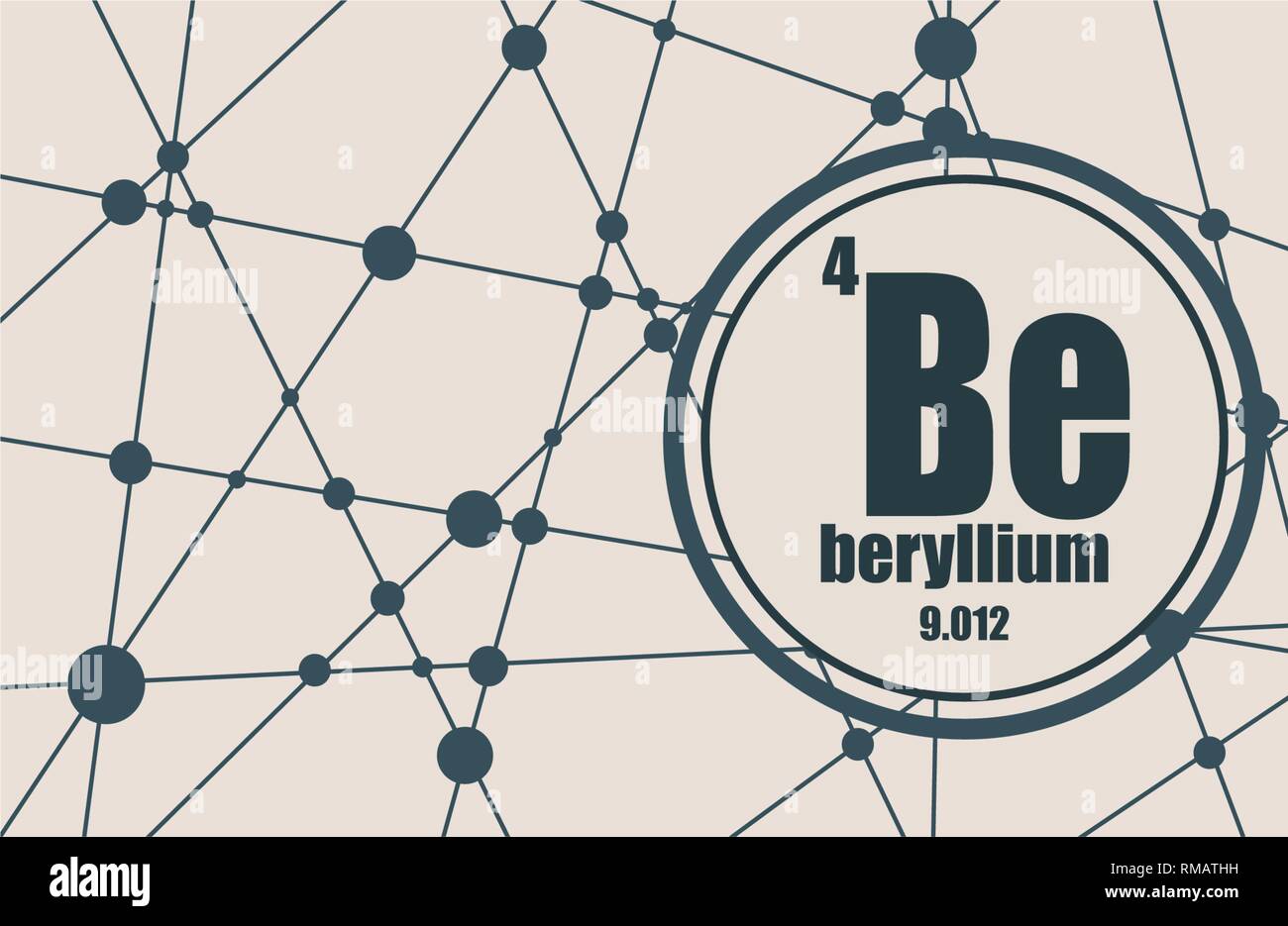 Beryllium chemical element Stock Vector Image & Art - Alamy