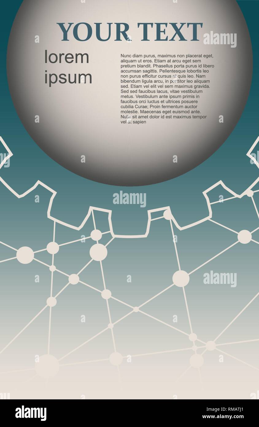 Molecule And Communication Background Stock Vector Image And Art Alamy