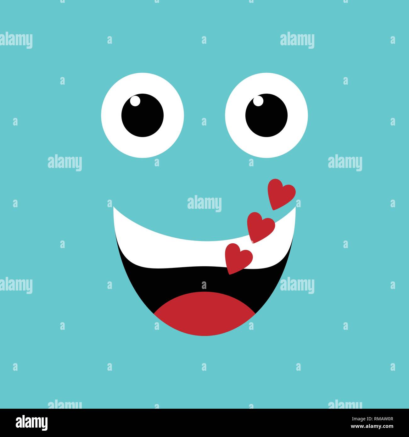 Loving emoji Stock Vector Images - Alamy