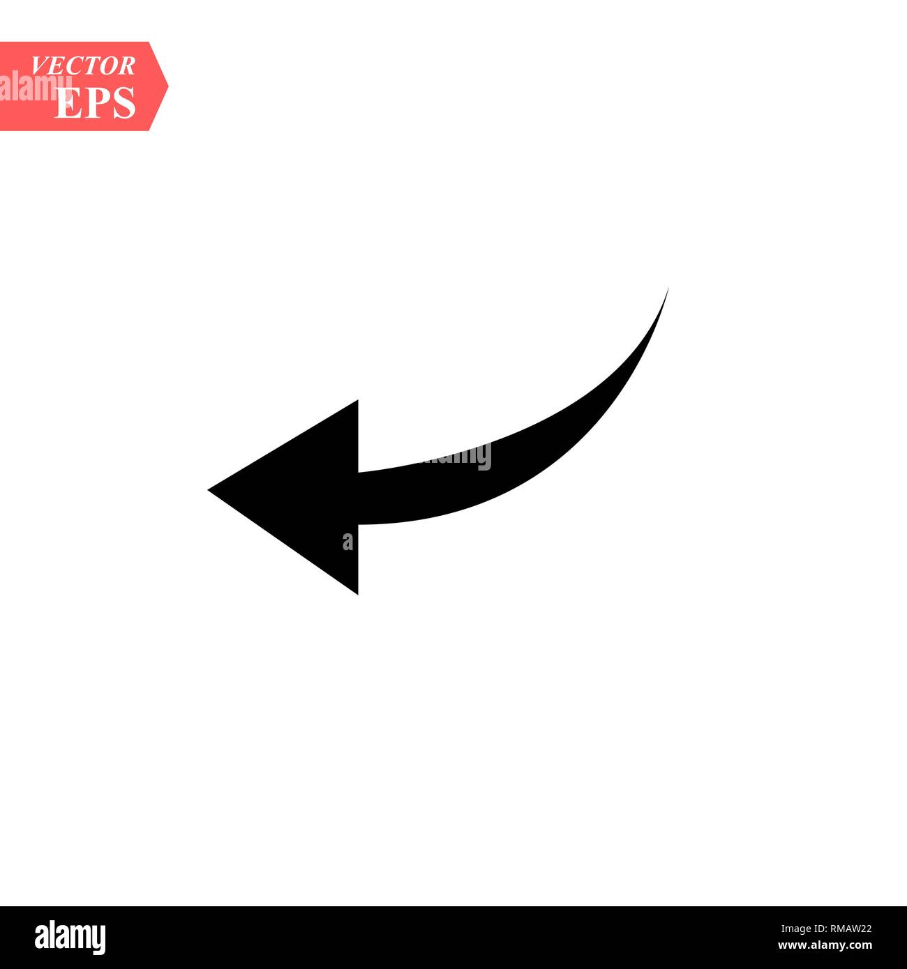 Download icon on white background. eps 10 Stock Vector Image & Art - Alamy