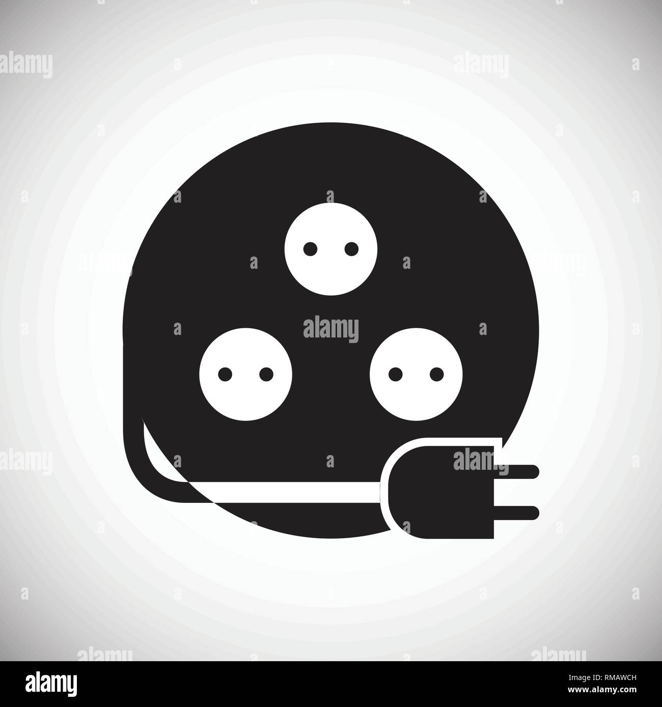 Electric ware icon on white background for graphic and web design ...