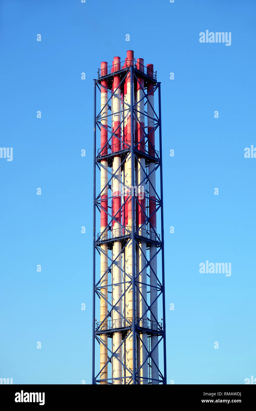 Close up big long pipe hi-res stock photography and images - Alamy
