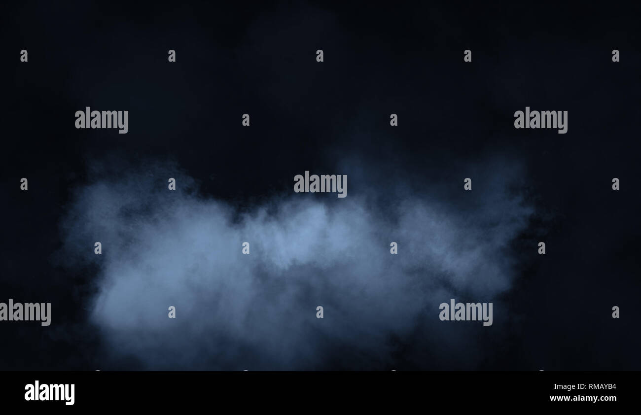 Blue misty smoke background. Abstract texture overlays for copyspace ...