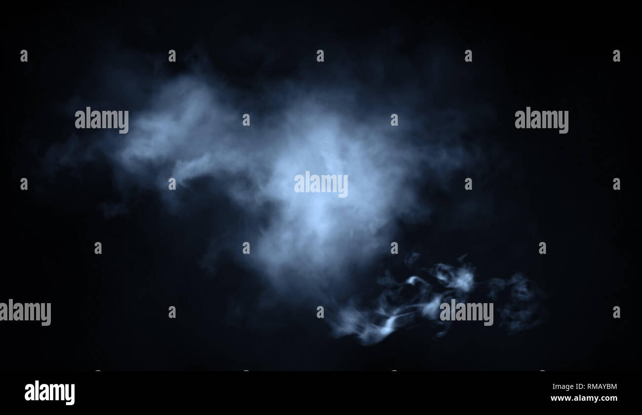 Blue misty smoke background. Abstract texture overlays for copyspace ...