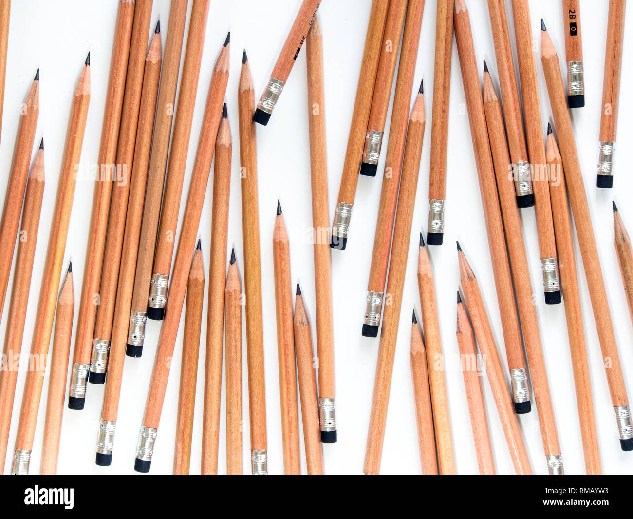 Sharpened end of pencil hi-res stock photography and images - Alamy