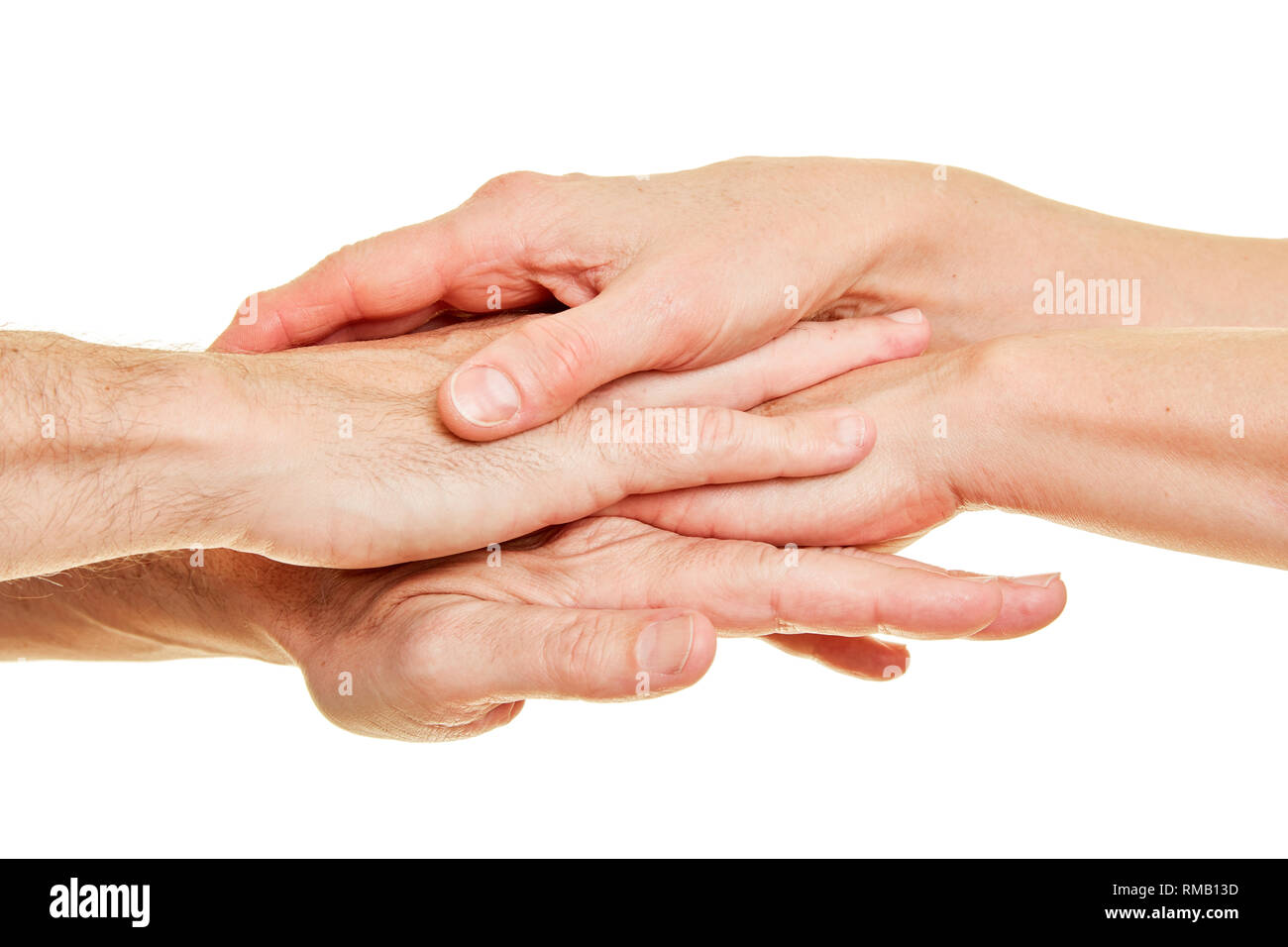 Many hands as a stack as a network cooperation concept Stock Photo - Alamy