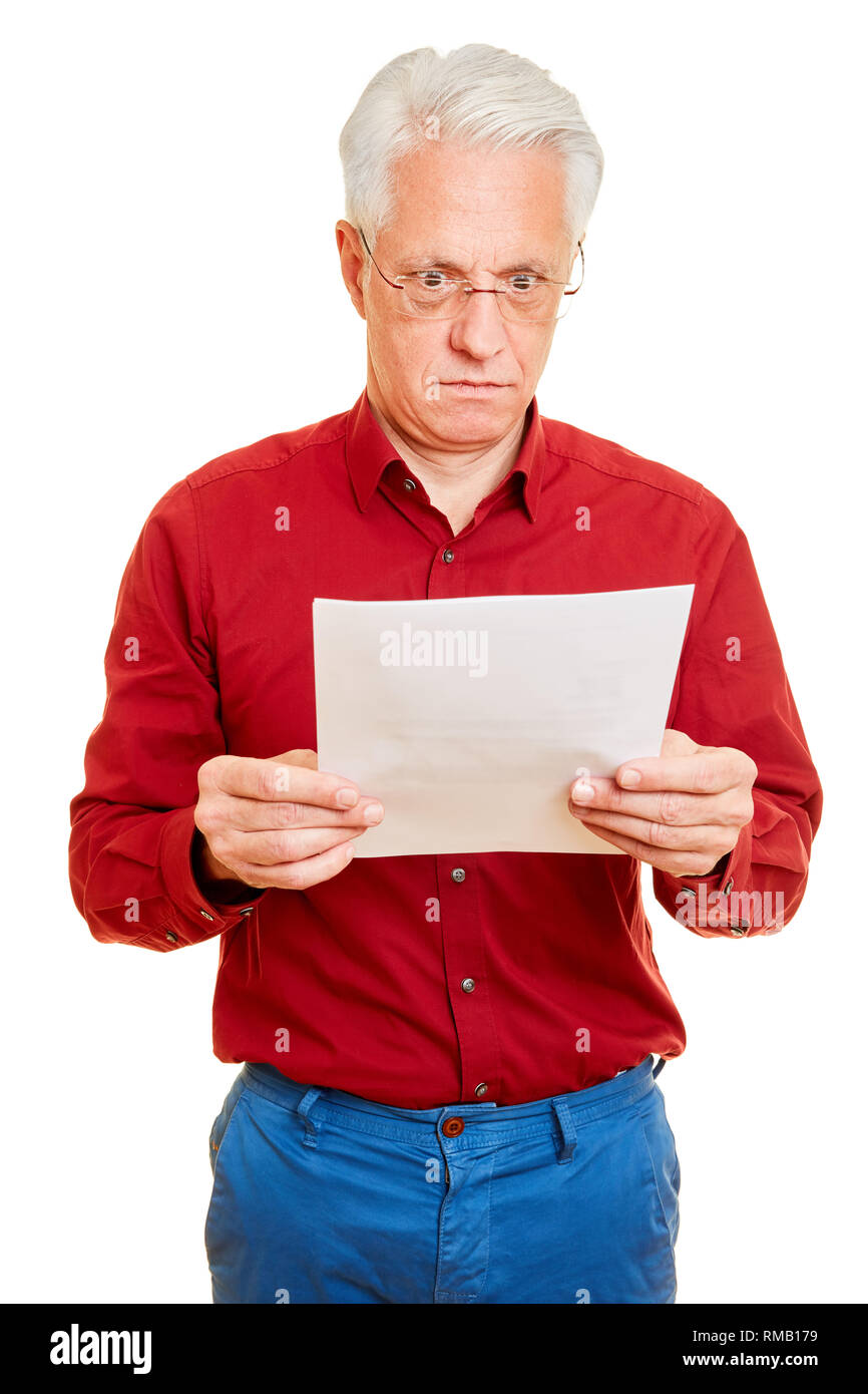 Old man letter hi-res stock photography and images - Alamy