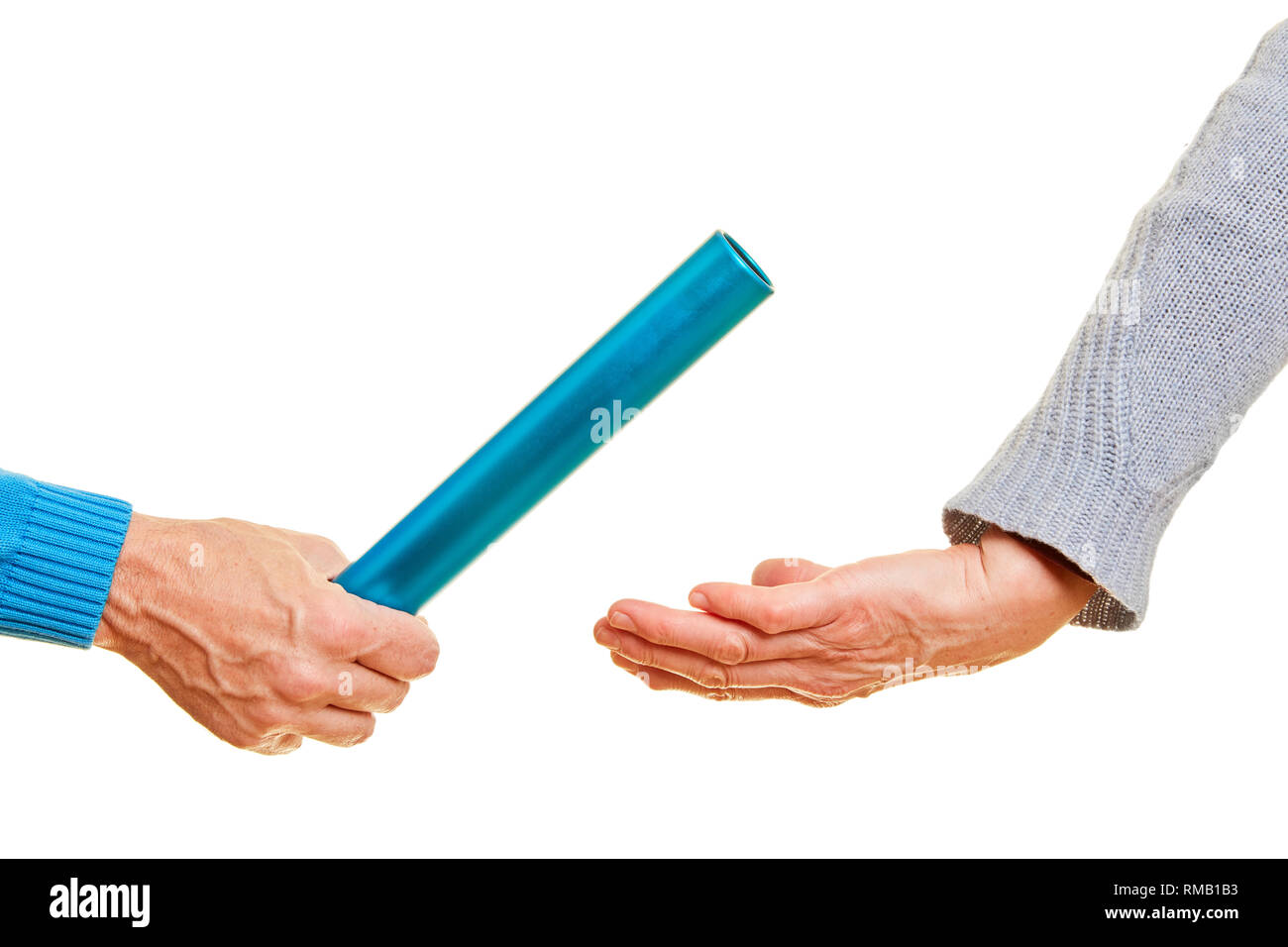Pass the baton Cut Out Stock Images & Pictures - Alamy