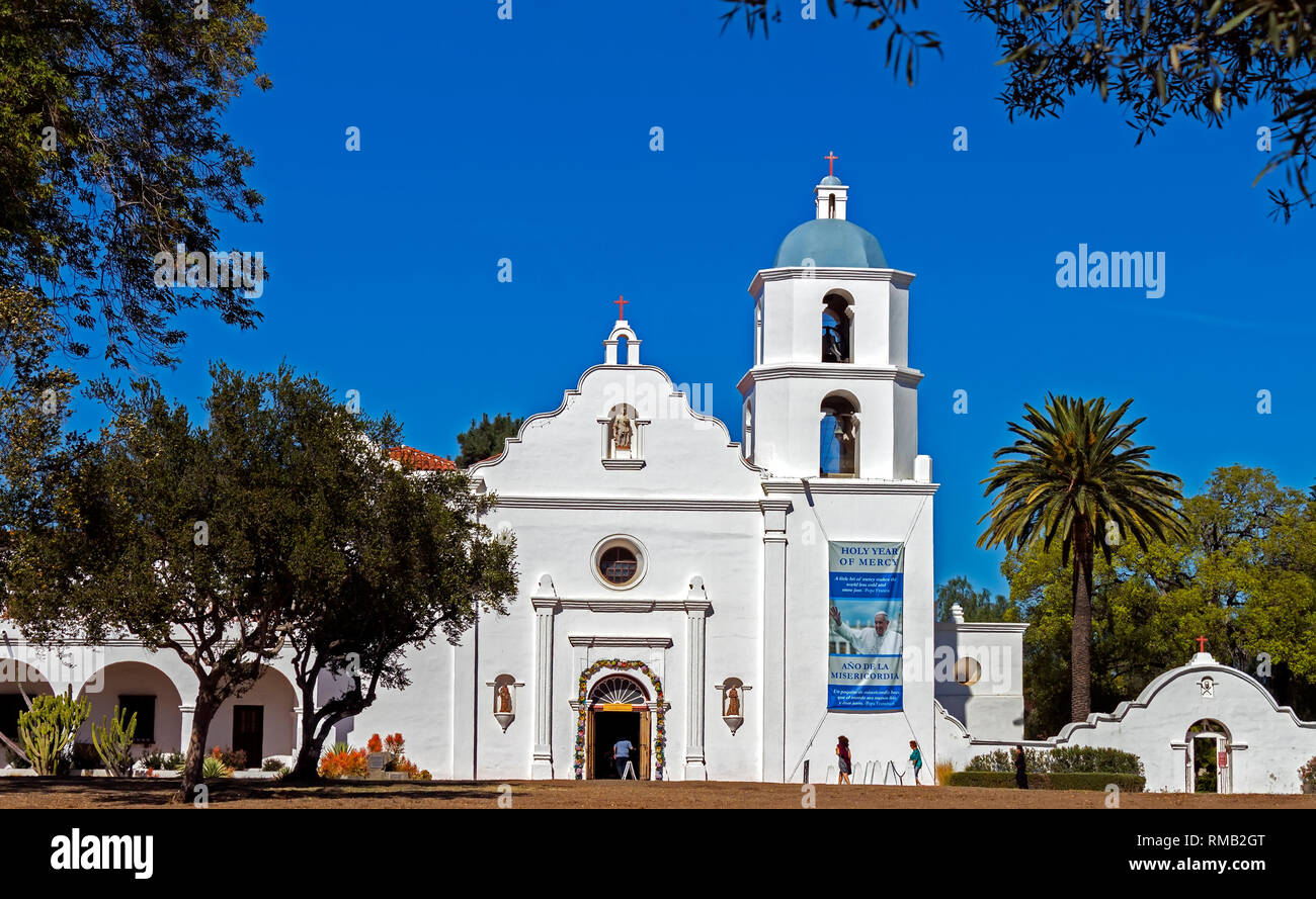 SAN DIEGO,CA,UNITED STATES - NOVEMBER 07,2016:The historic mission ...