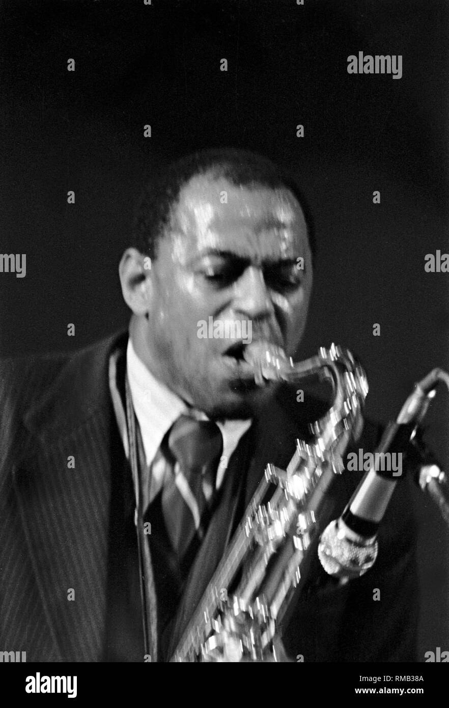 Archie Shepp, saxophonist, Jazz Jamboree '78, Kulturpalast,Germany ...