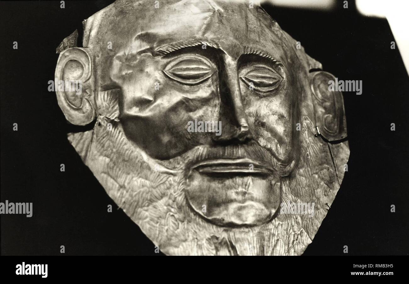 Mask Of Agamemnon High Resolution Stock Photography and Images - Alamy