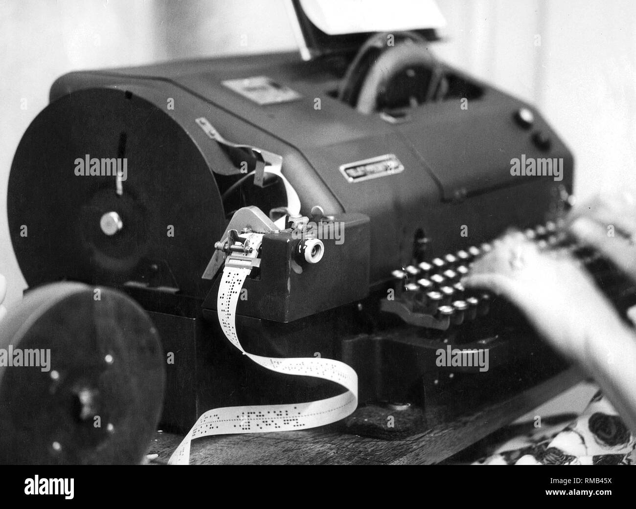 Teletypewriter at the Sueddeutsche Zeitung Stock Photo - Alamy