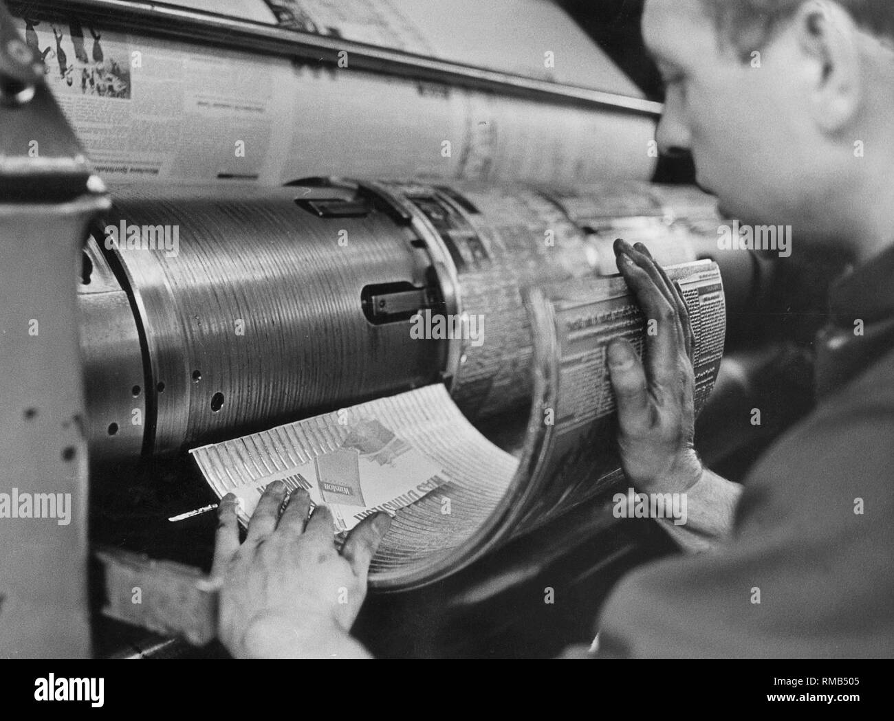 Rotary printing hi-res stock photography and images - Alamy