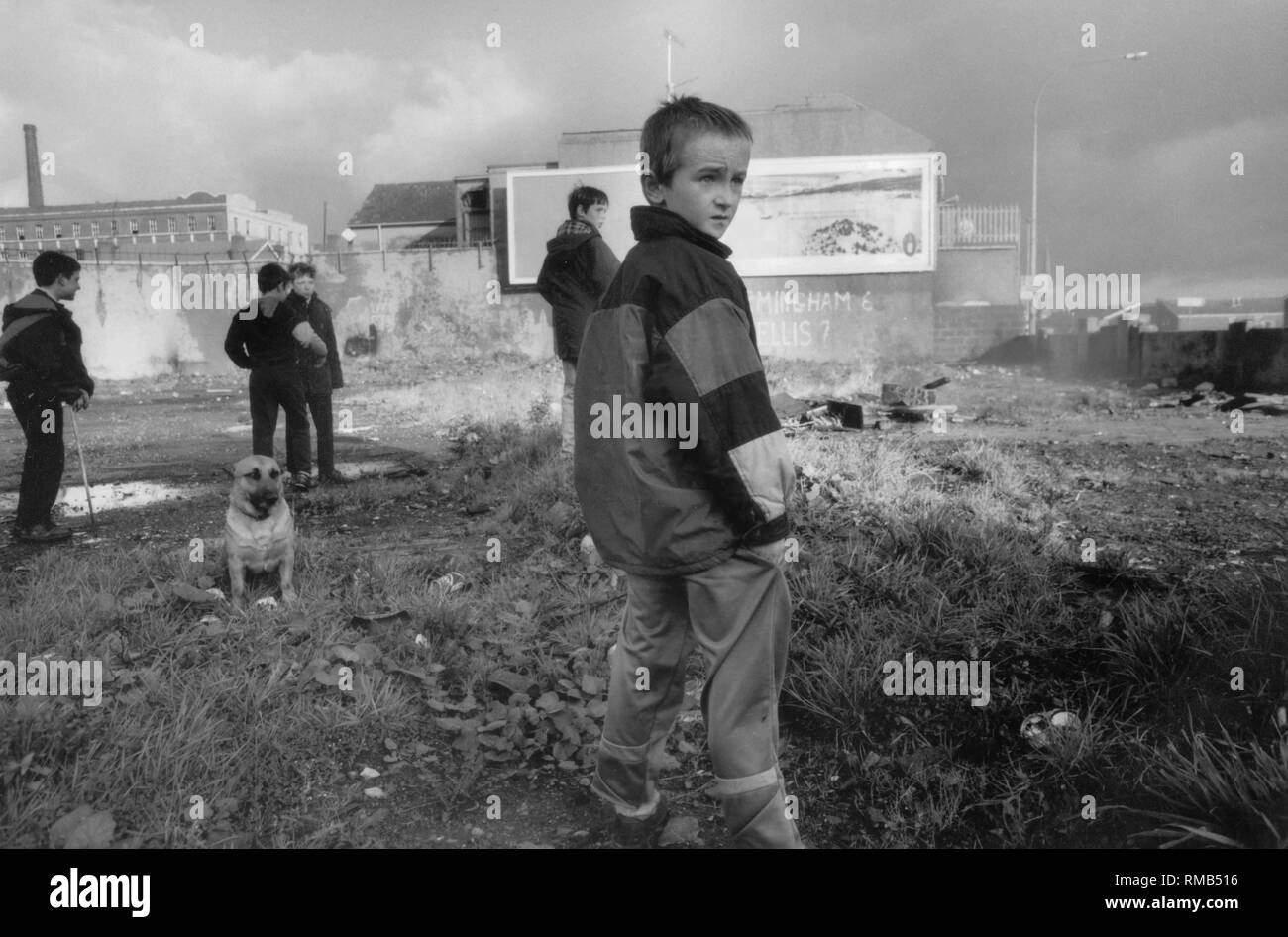 Belfast children ireland Black and White Stock Photos & Images - Alamy