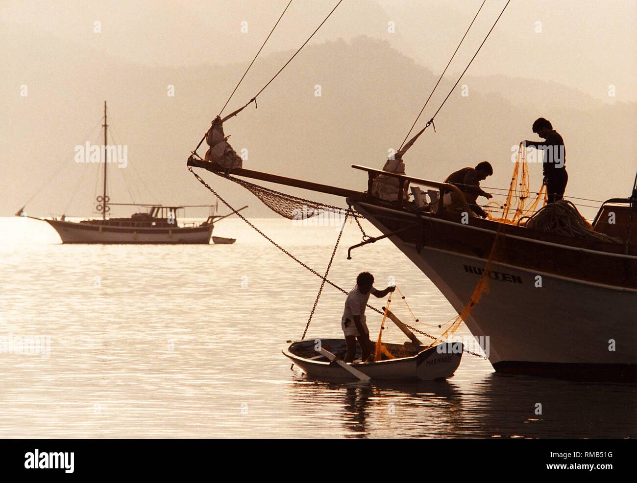 1980s fishing hi-res stock photography and images - Alamy