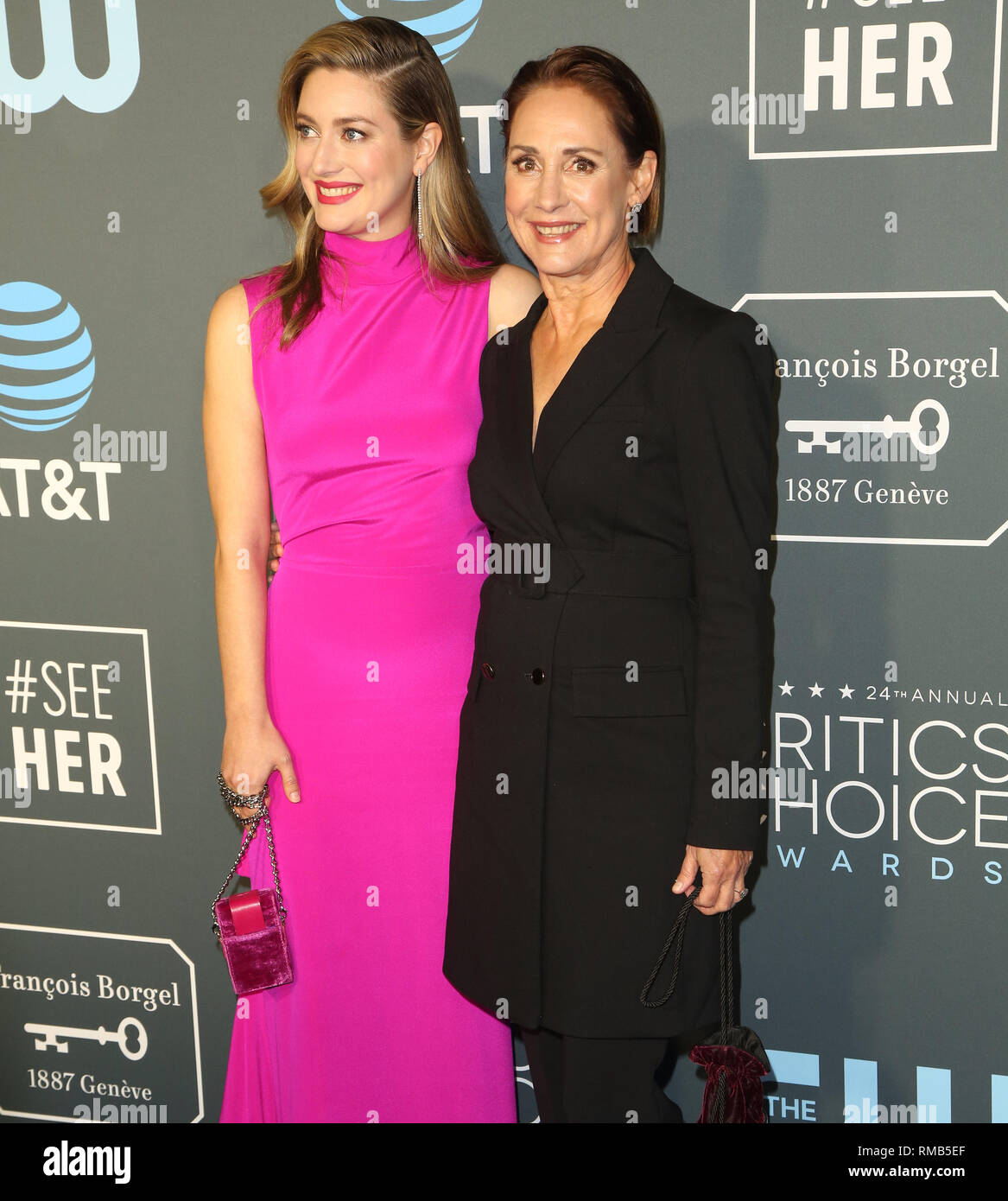 Celebrities attend 24th Annual Critic's Choice Awards Arrivals at ...