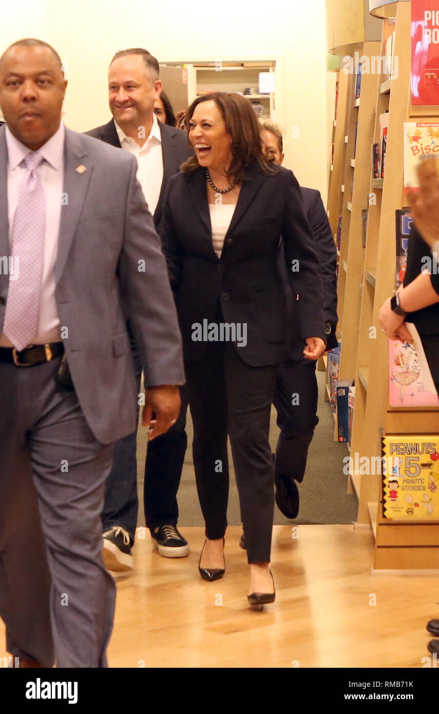 Kamala Harris Signs Copies Of Her New Book "Superheros Are Everywhere ...