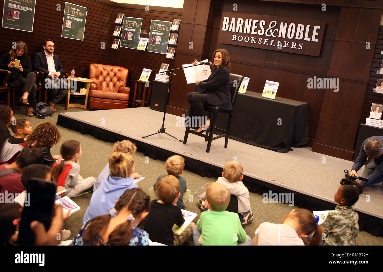 Kamala Harris Signs Copies Of Her New Book "Superheros Are Everywhere ...
