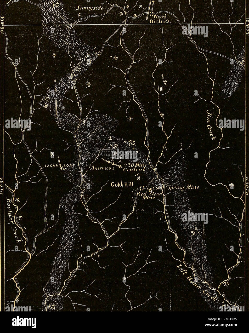 Gold Mine Map High Resolution Stock Photography and Images - Alamy