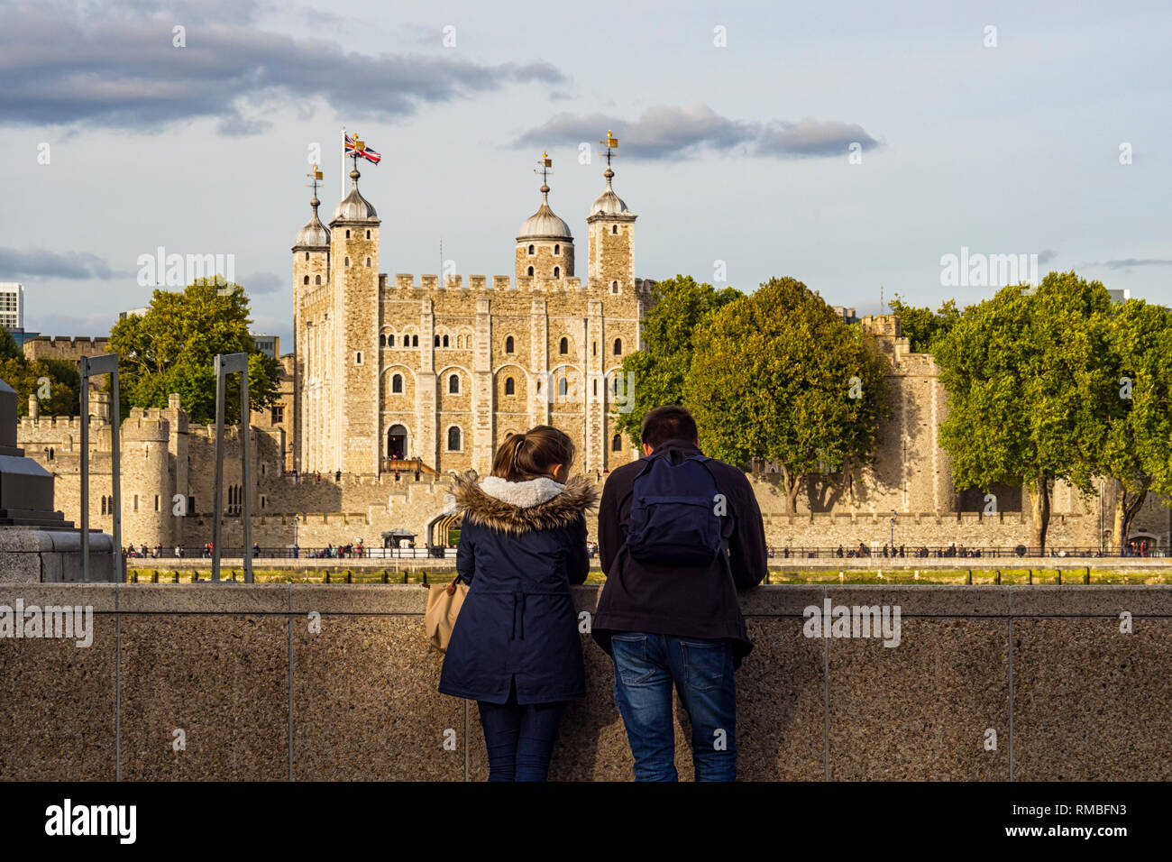 Tower of London castle Stock Photo - Alamy