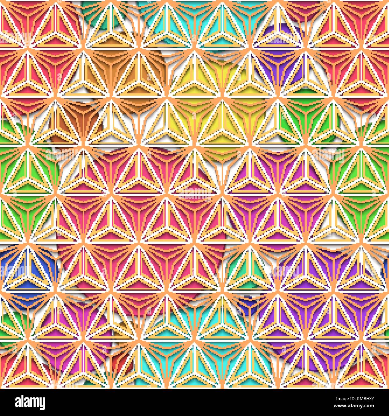 Polygon line and seamless background Stock Vector Image & Art - Alamy