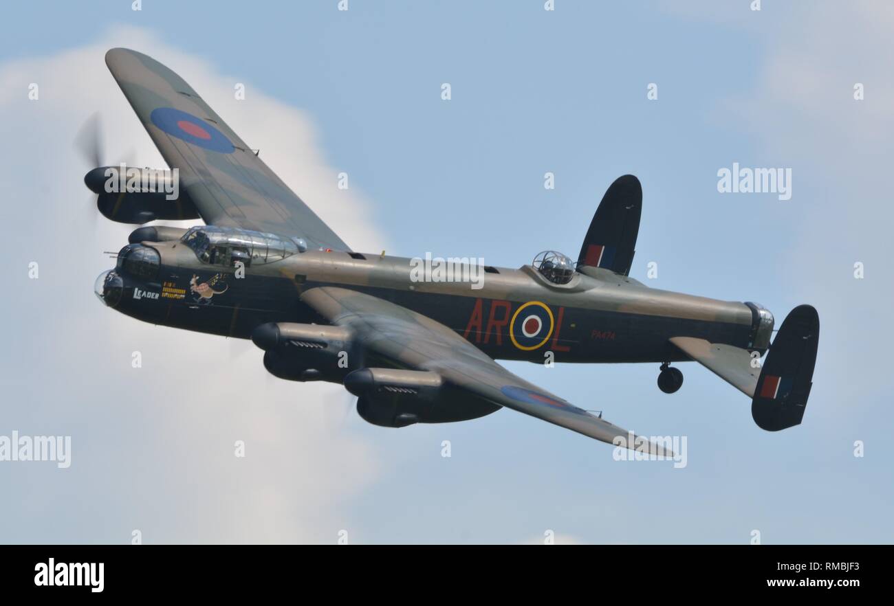 Lancaster bomber engine hi-res stock photography and images - Alamy