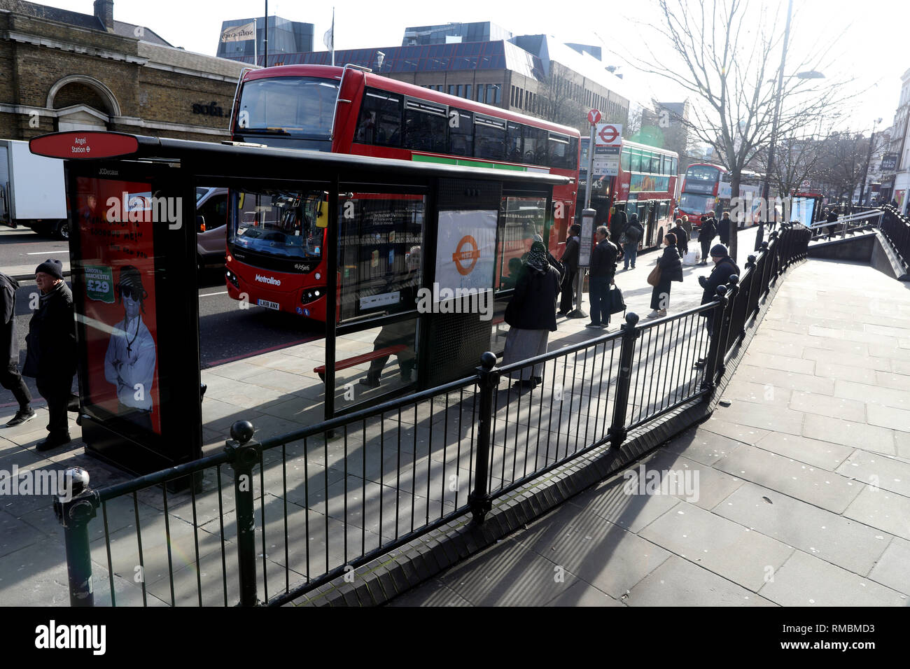 In and around Angel Islington London Stock Photo - Alamy