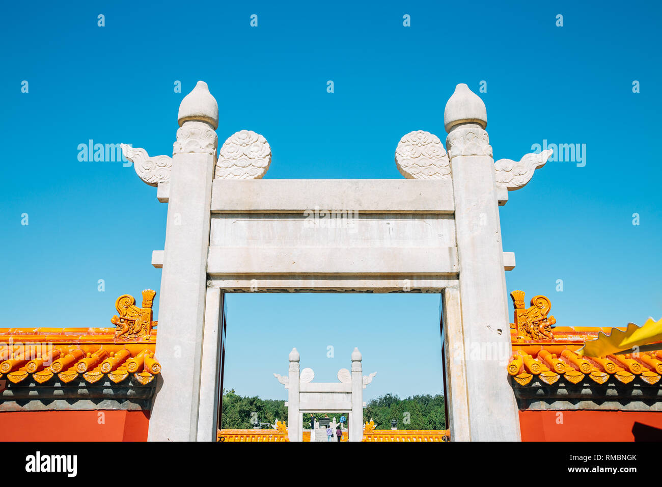 Temple of Earth, Ditan Park in Beijing, China Stock Photo - Alamy