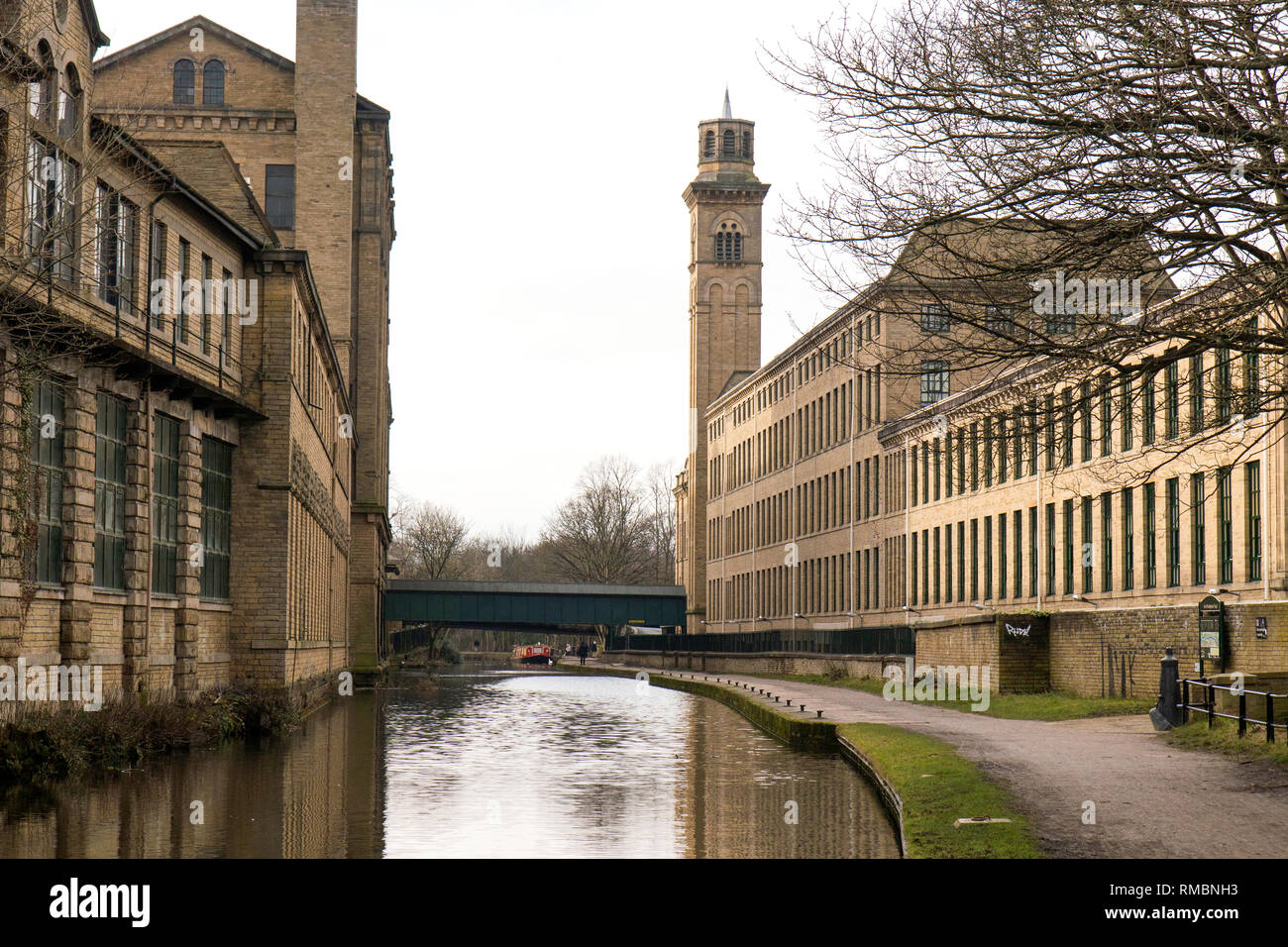 Winter in saltaire hi-res stock photography and images - Alamy