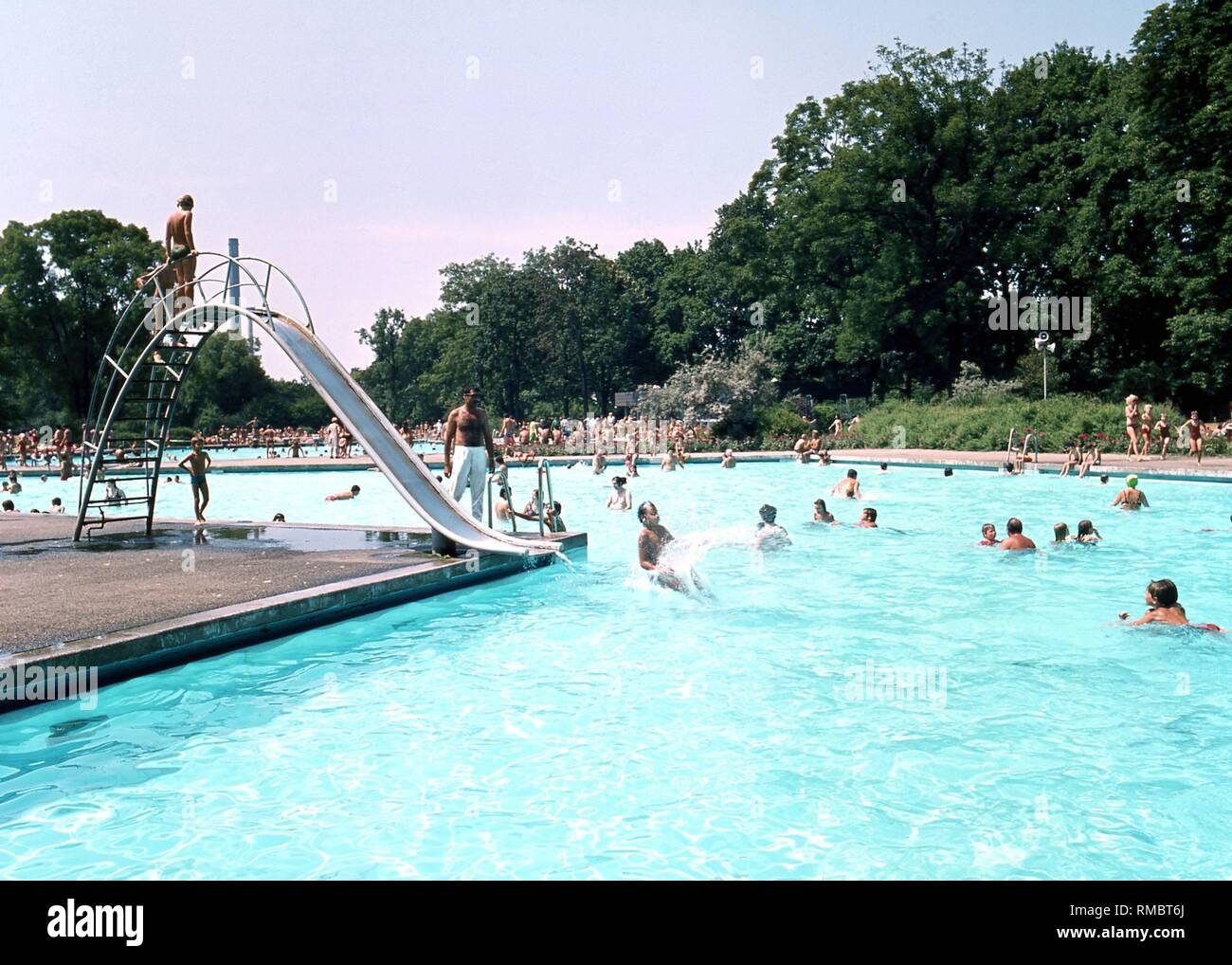 1970s swimming baths hi-res stock photography and images - Alamy