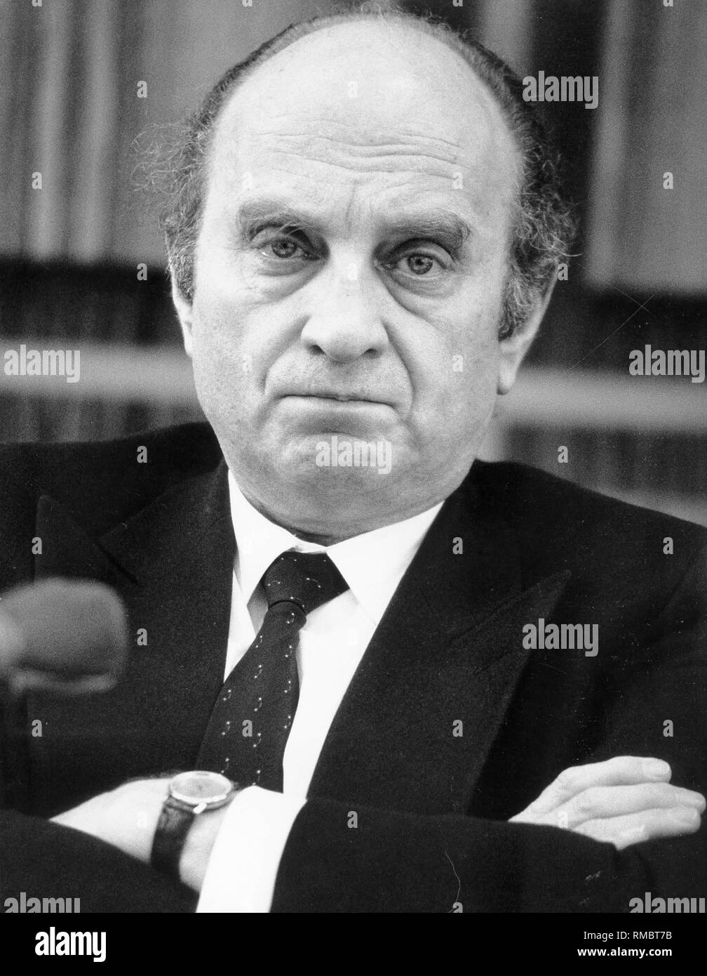 Otto Graf Lambsdorff, FDP politician Stock Photo - Alamy