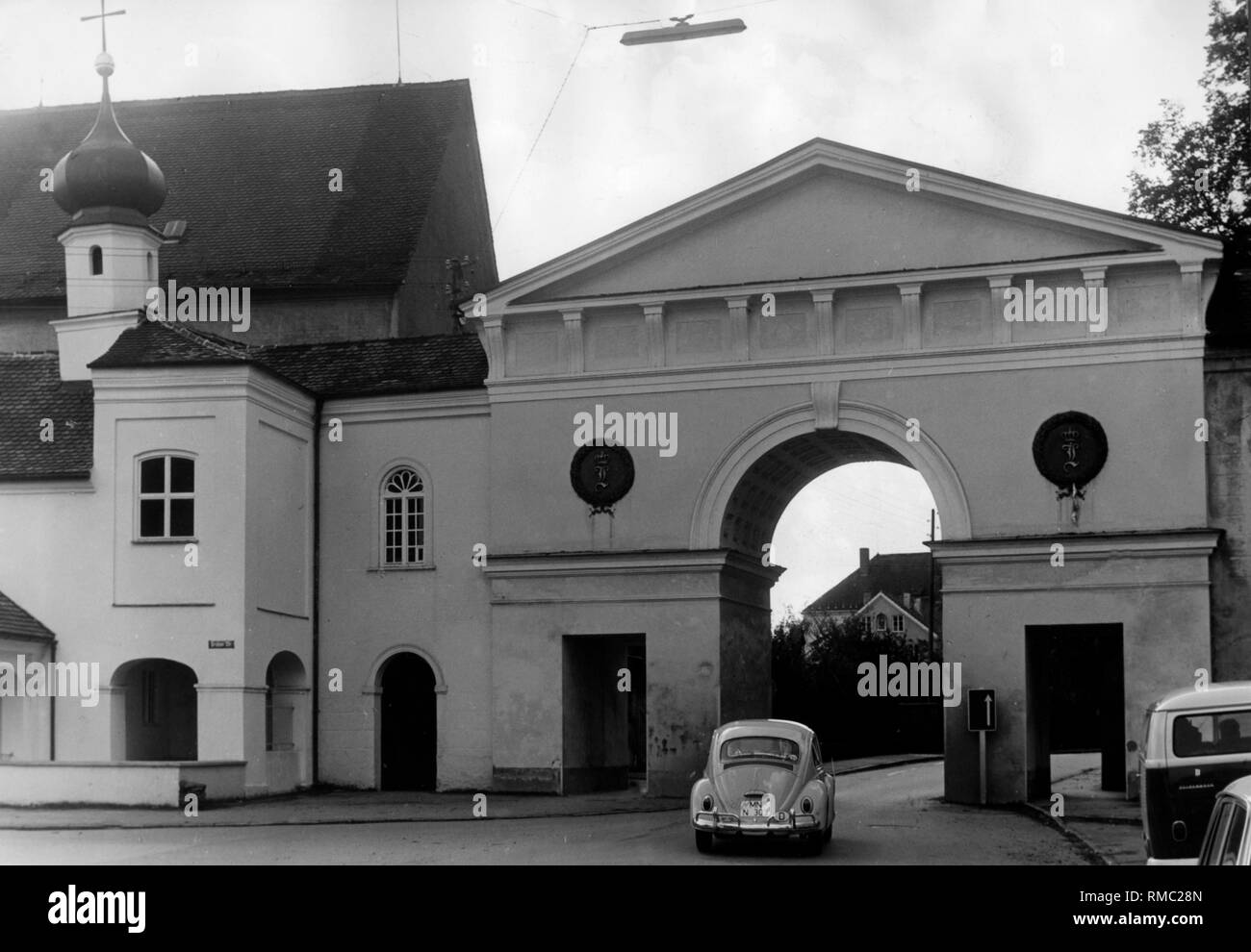 The Ludwigstor in Tuerkheim (undated picture Stock Photo - Alamy