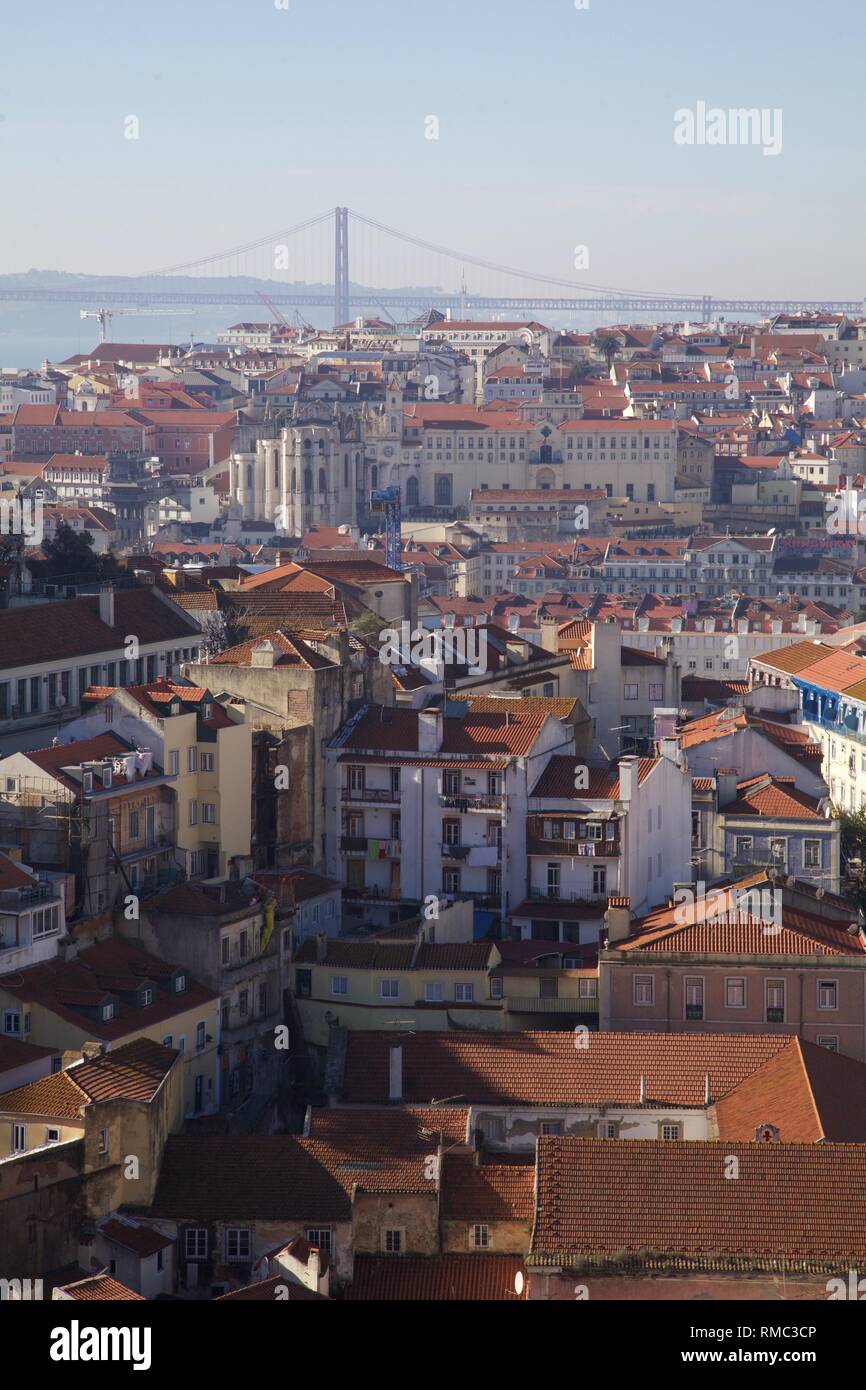 landscapes of the city of Lisbon in Portugal Stock Photo - Alamy