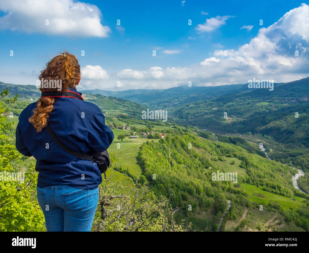 Tuscan and emilian appennine Stock Photo - Alamy
