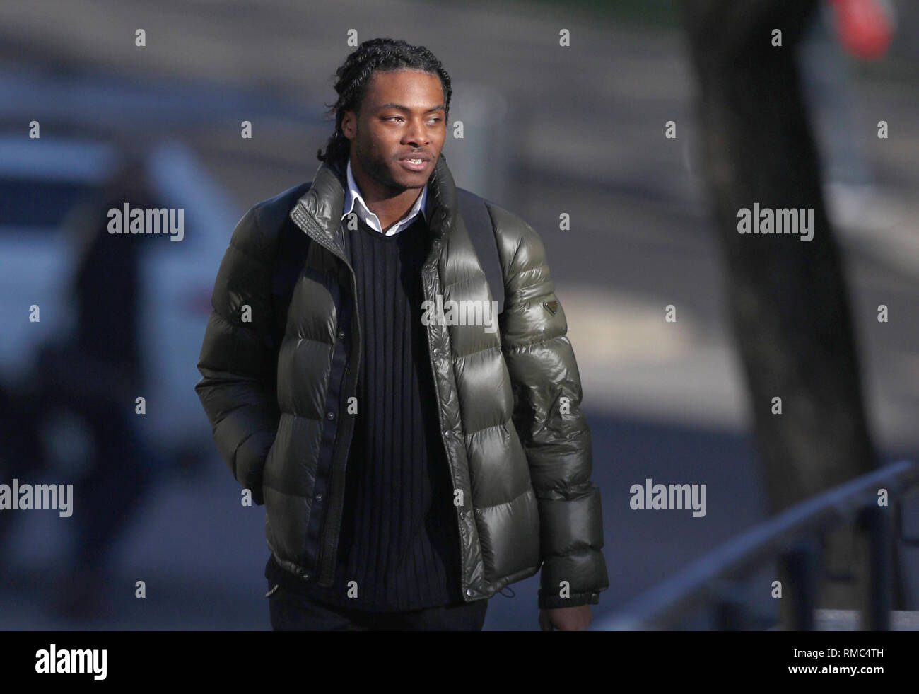 Ceon Broughton, 29, arrives at Winchester Crown Court where he is ...