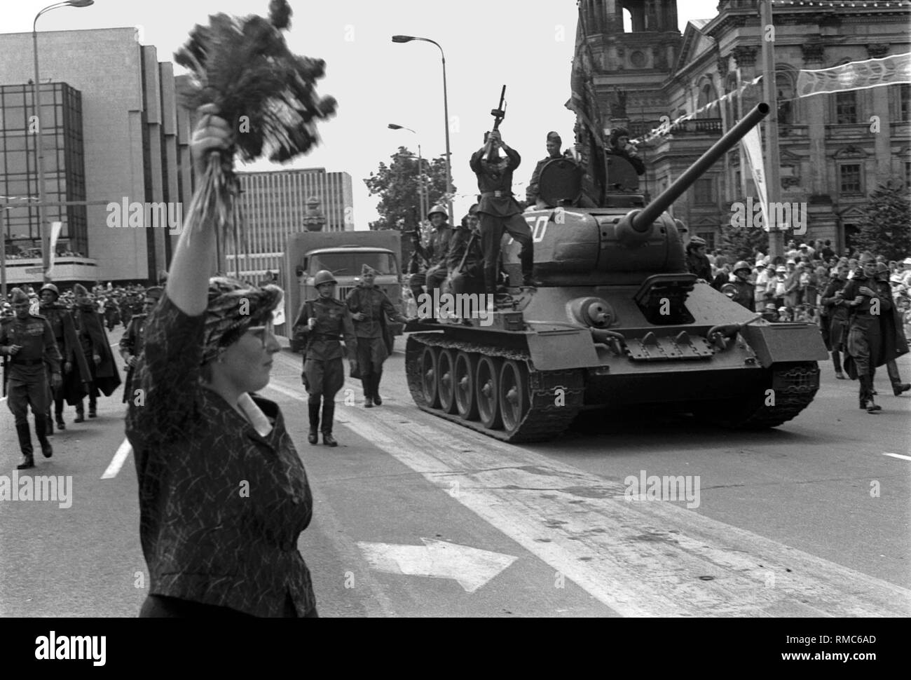 Germany, Berlin, 4 July, 1987: The 750th anniversary of Berlin. Scene ...