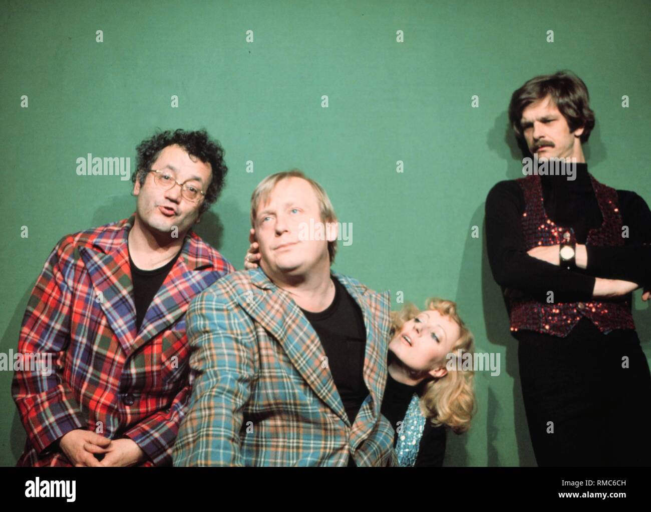 Kurt Weinzierl, Rainer Basedow, Veronika Faber, Bernd Stephan during a ...