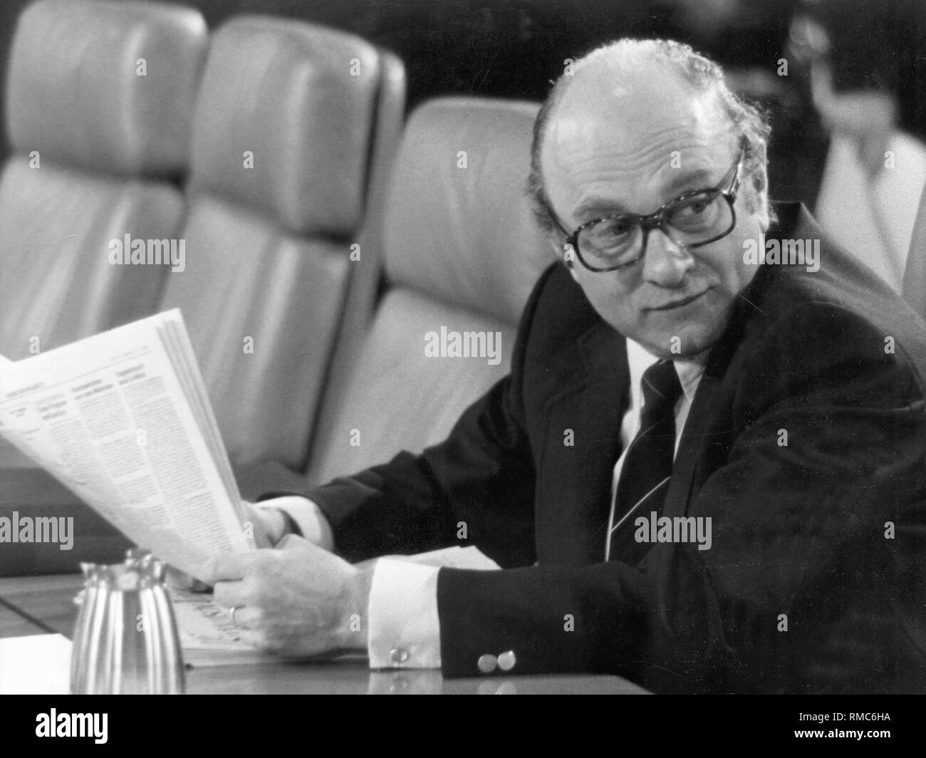 Otto graf lambsdorff Black and White Stock Photos & Images - Alamy