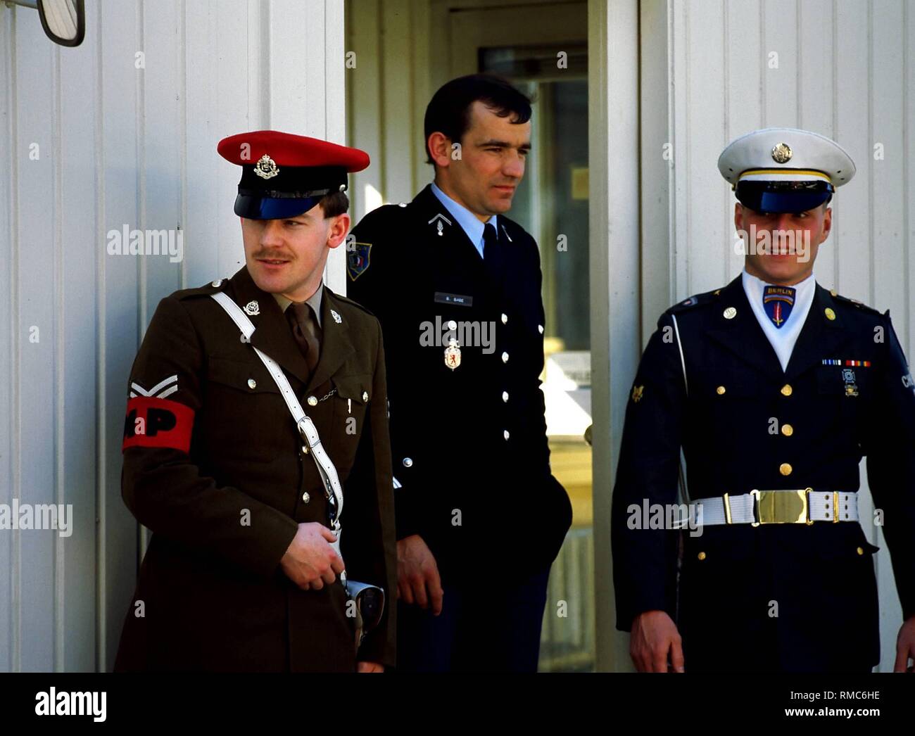 British military police berlin hi-res stock photography and images - Alamy